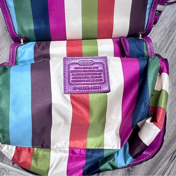 Coach | Bags | Coach Willis 7th Anniversary Legacy Stripe Colorblock ...